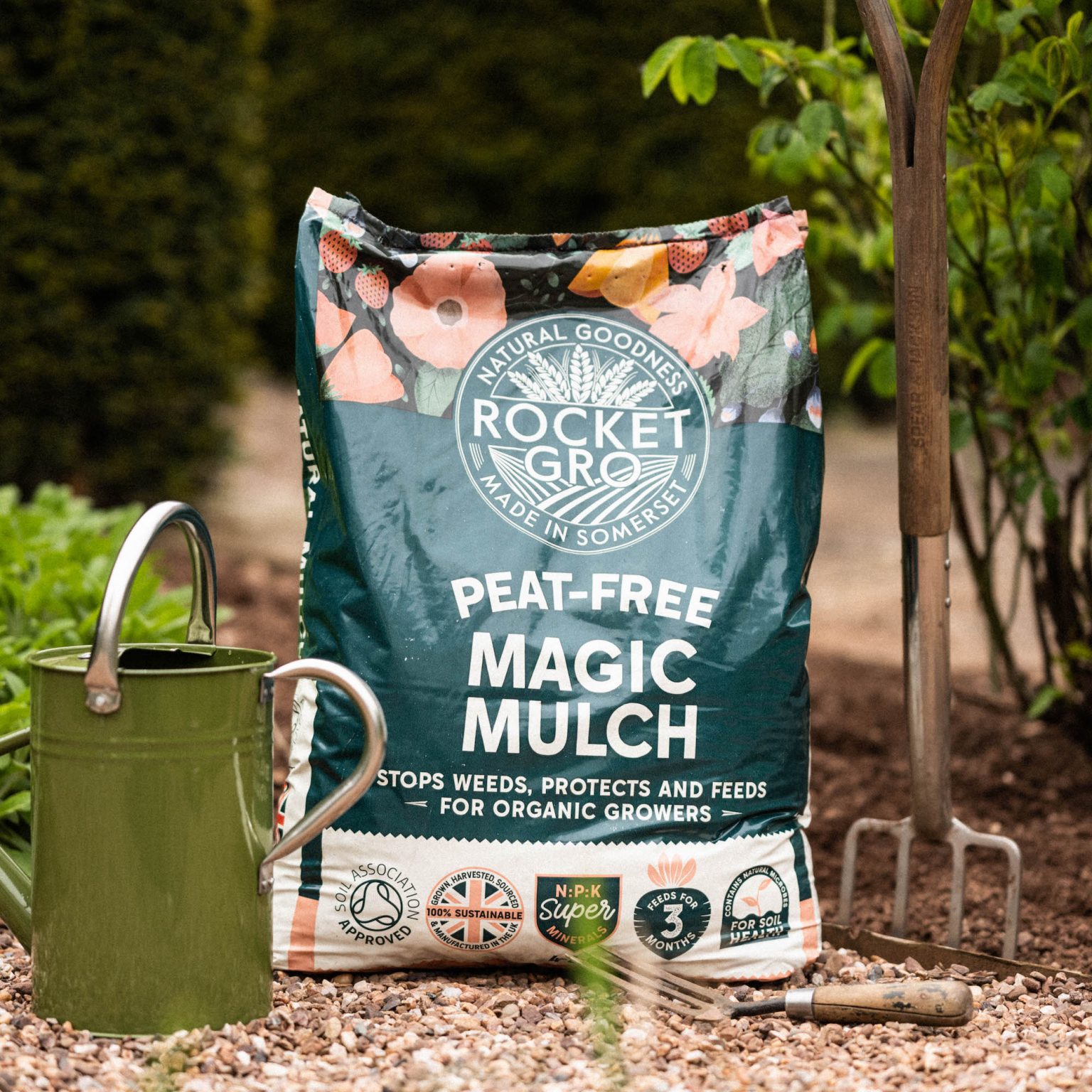 Peat-free garden mulch | Organic & Peat Free made in Somerset