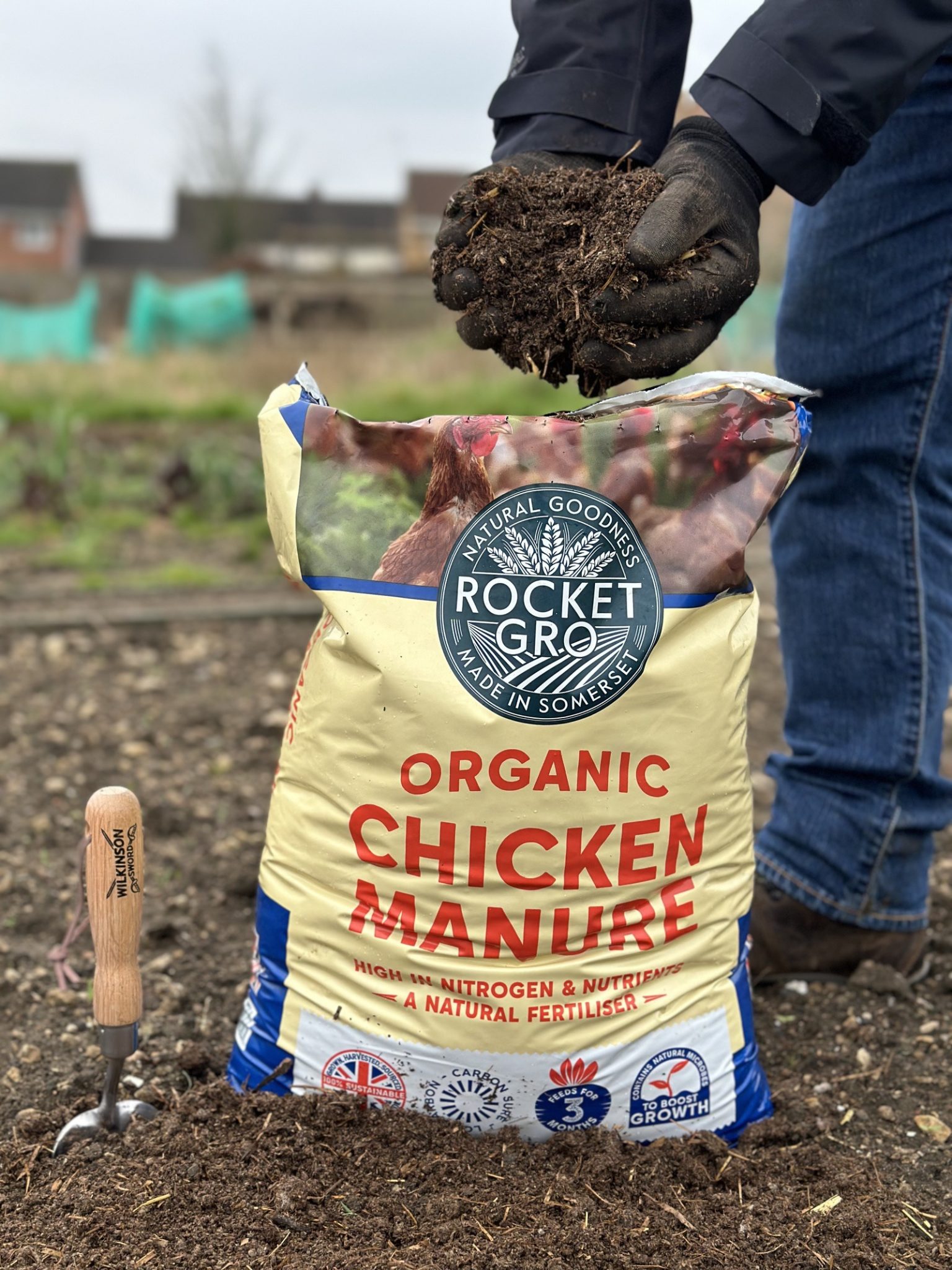 Organic Chicken Manure 20L - RocketGro