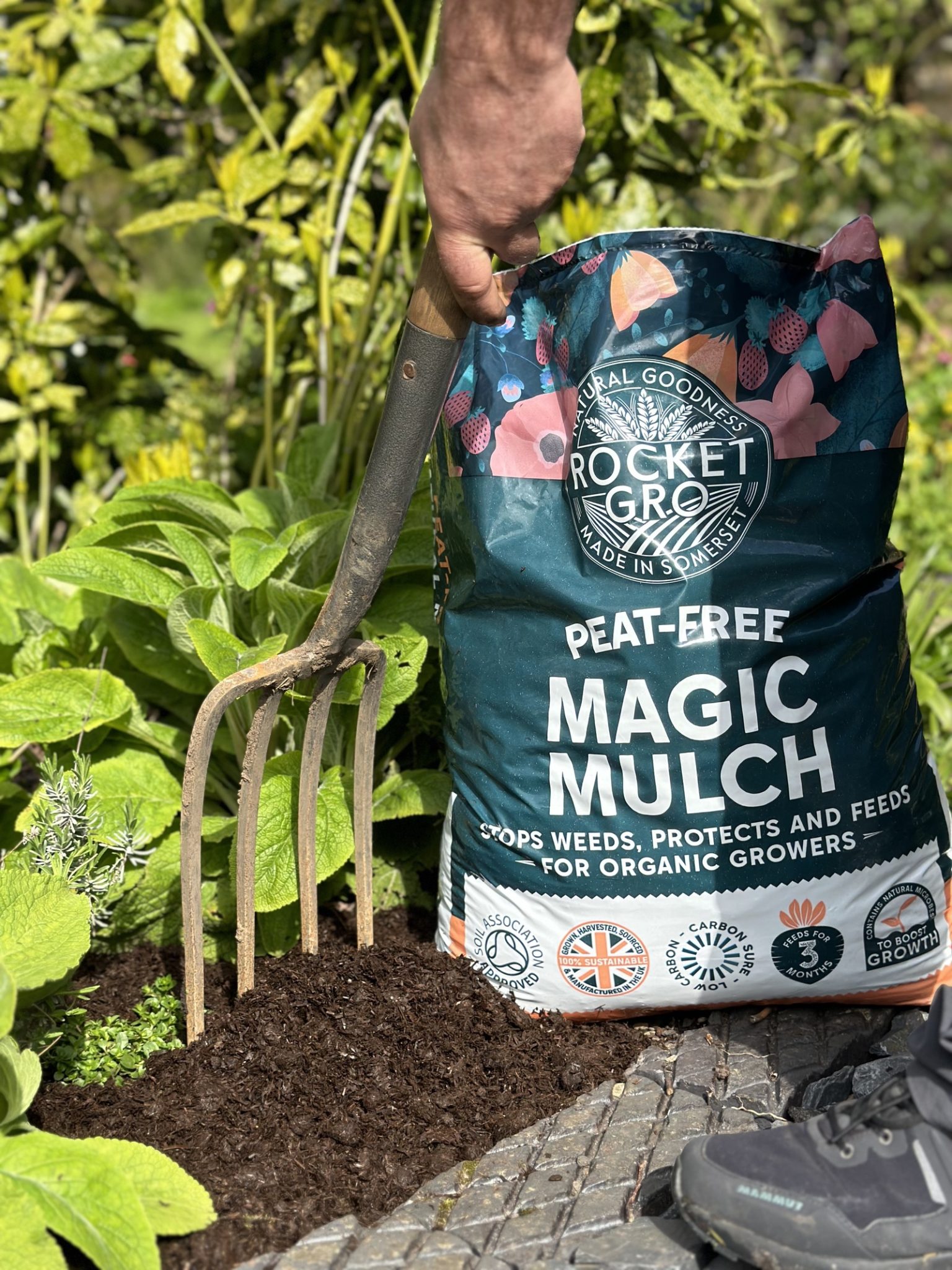 Peat-free garden mulch | Organic & Peat Free made in Somerset